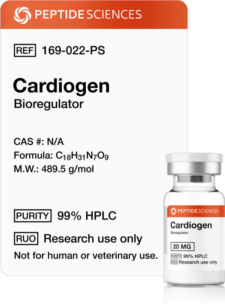 Buy Cardiogen | 99% Purity (USA Made) | Peptide Sciences