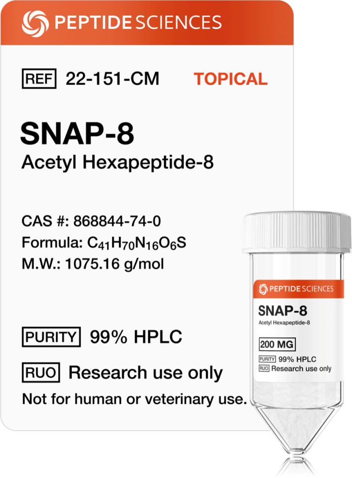 Buy SNAP-8 200mg | 99% Purity (USA Made) | Peptide Sciences