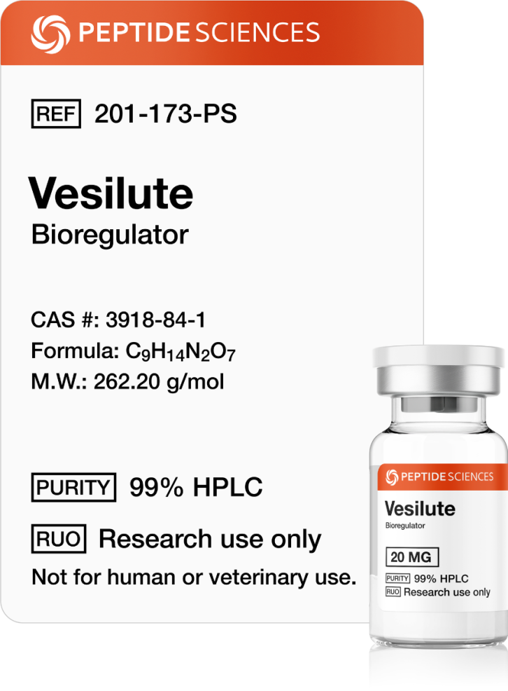 Buy Vesilute | 99% Purity (USA Made) | Peptide Sciences