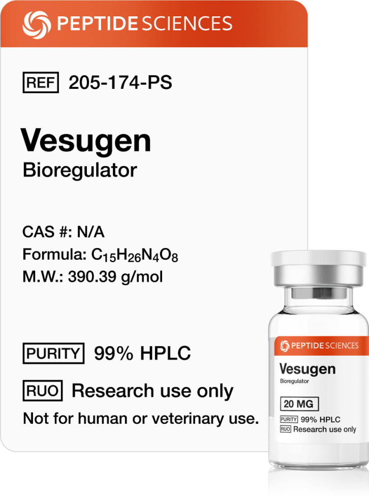 Buy Vesugen | 99% Purity (USA Made) | Peptide Sciences