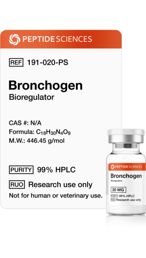Buy Bronchogen | 99% Purity (USA Made) | Peptide Sciences