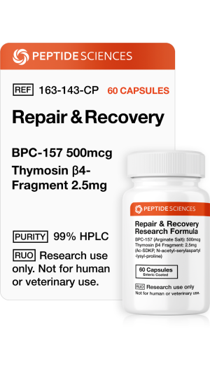 Buy Repair and Recovery (60 Capsules) (Stable BPC-157 Arignate ...