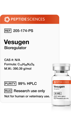 Buy Vesugen | 99% Purity (USA Made) | Peptide Sciences
